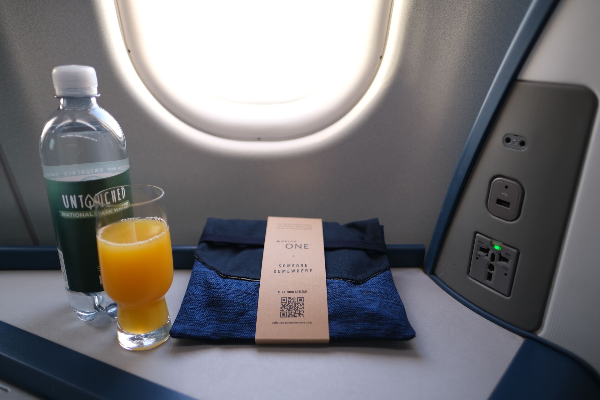 Delta One Business Class Review A330-200 Frankfurt FRA to New York JFK