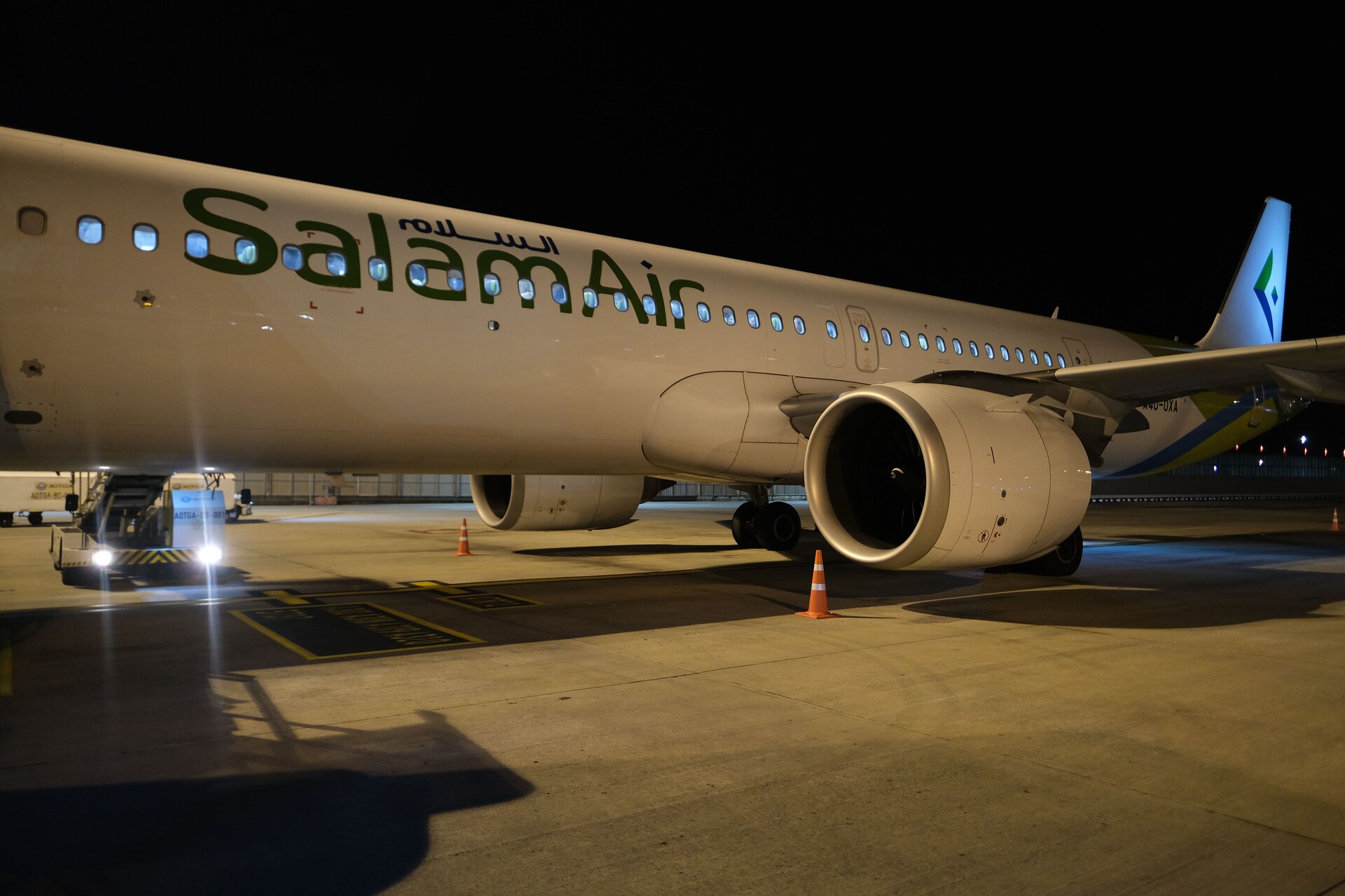 Salam Air Luban Class Review A321neo Muscat Oman MCT to Phuket Thailand HKT