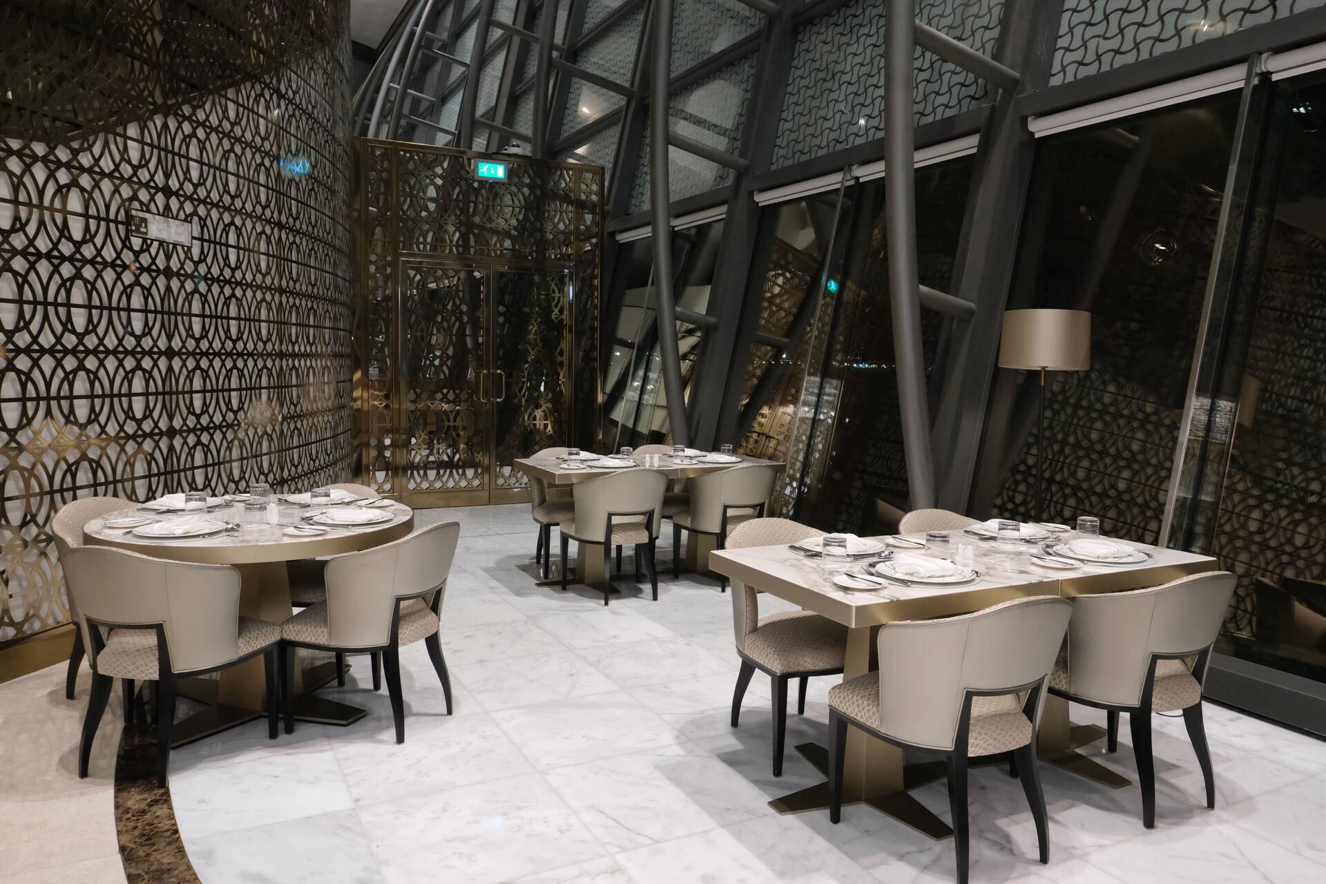 Oman Air First Class Lounge Review Muscat MCT