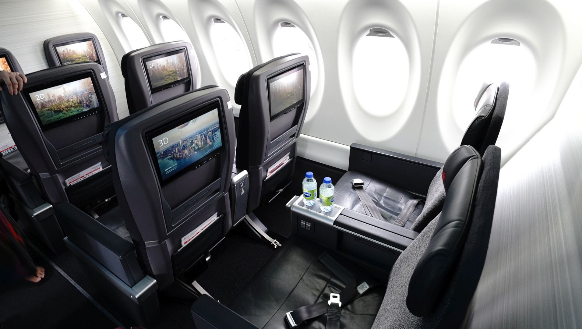 Air Canada Signature Business Class Review A220-300 Montreal Canada YUL ...