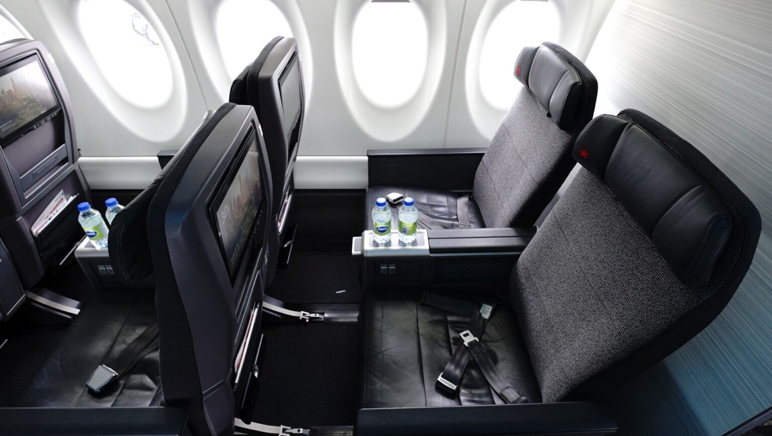 Air Canada Signature Business Class Review A220-300 Montreal Canada YUL ...