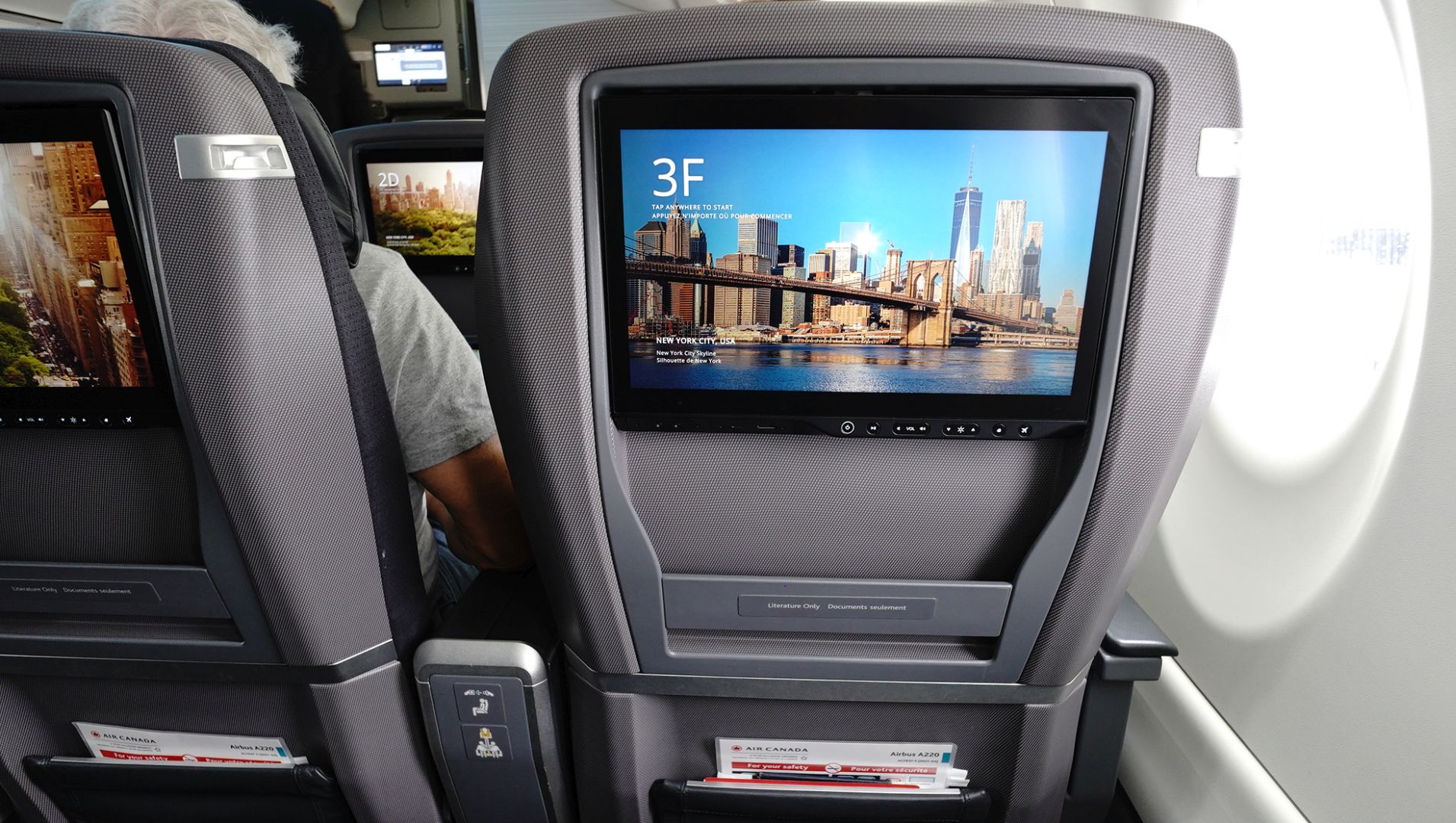 Air Canada Signature Business Class Review A220-300 Montreal Canada YUL ...