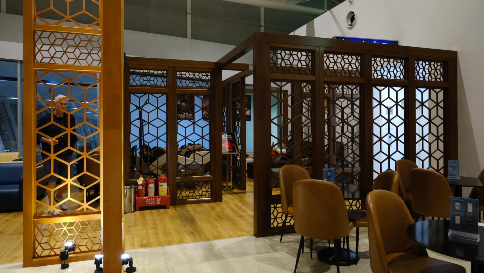 Vietnam Airlines Lotus Lounge Hanoi Vietnam HAN