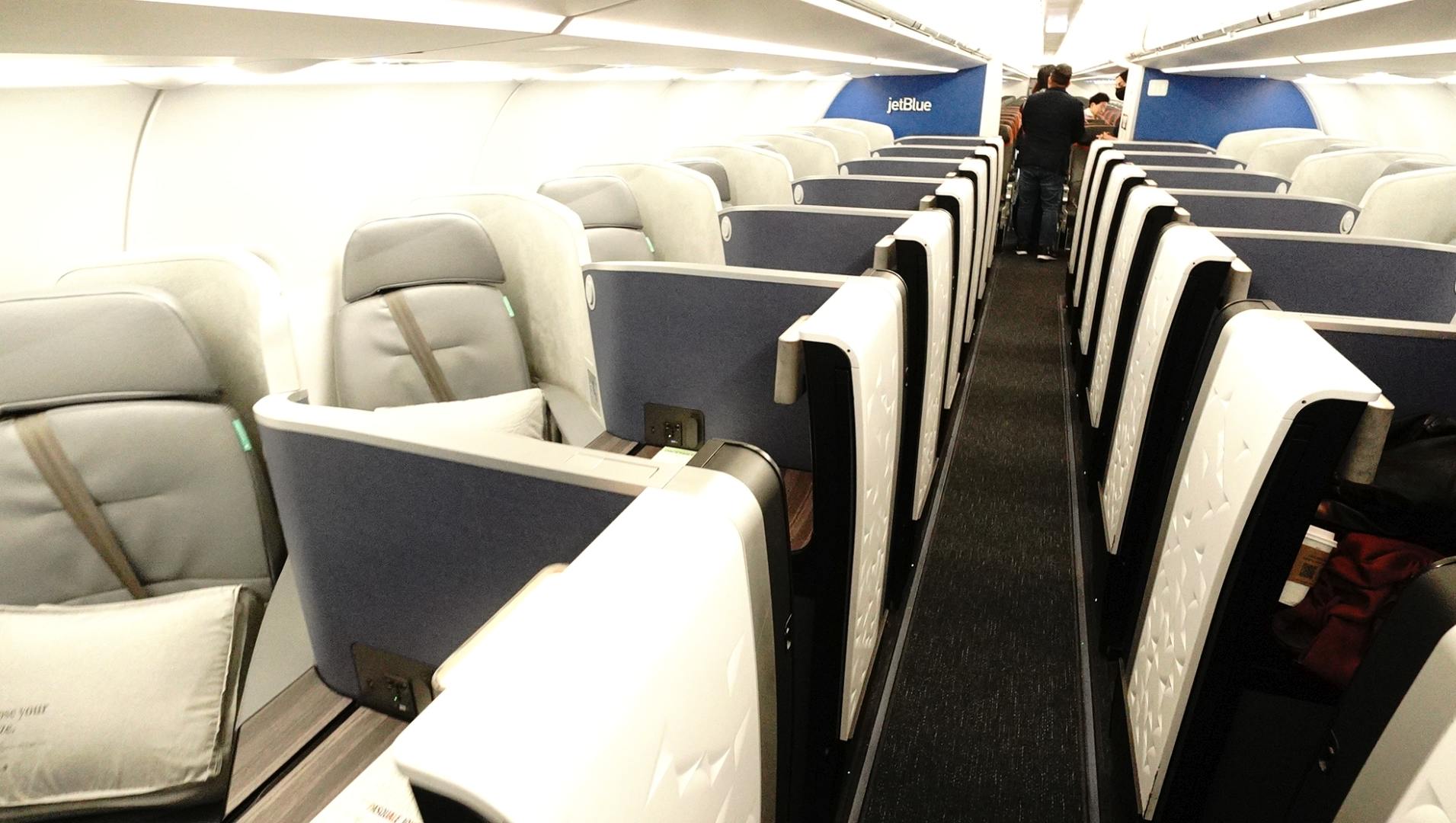 JetBlue Mint A321LR New York JFK to Los Angeles LAX