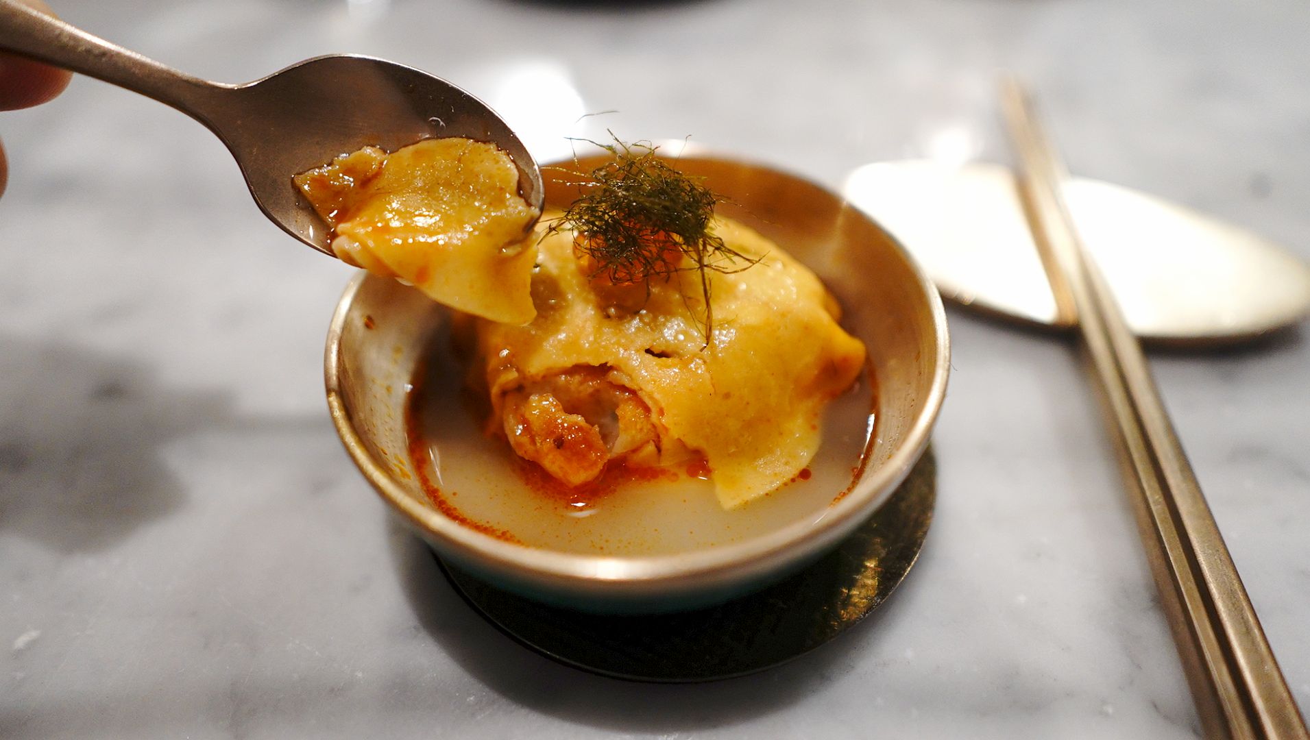 Michelin Star Food Review: Mari Korean Handrolls in Hells Kitchen, New York
