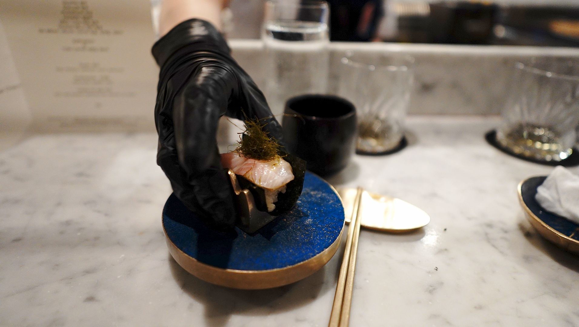 Michelin Star Food Review: Mari Korean Handrolls in Hells Kitchen, New York