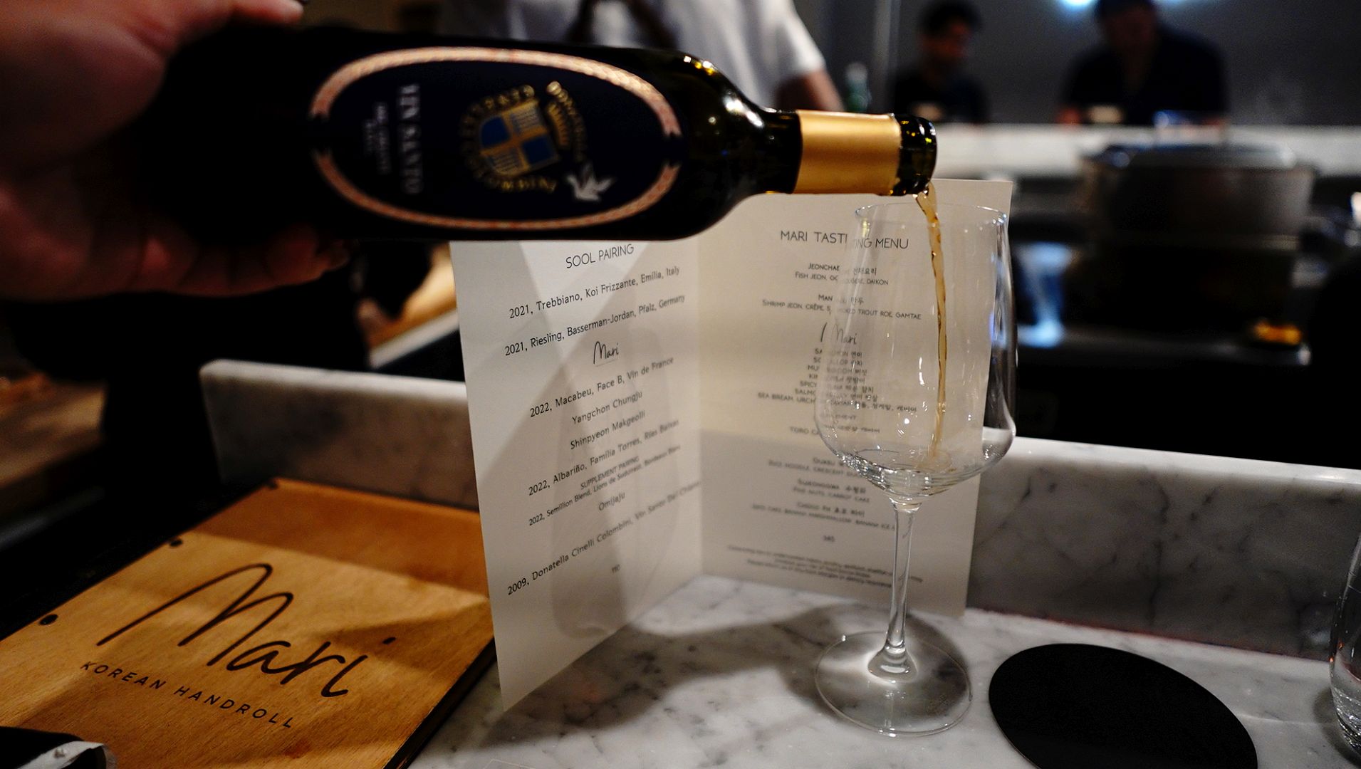 Michelin Star Food Review: Mari Korean Handrolls in Hells Kitchen, New York