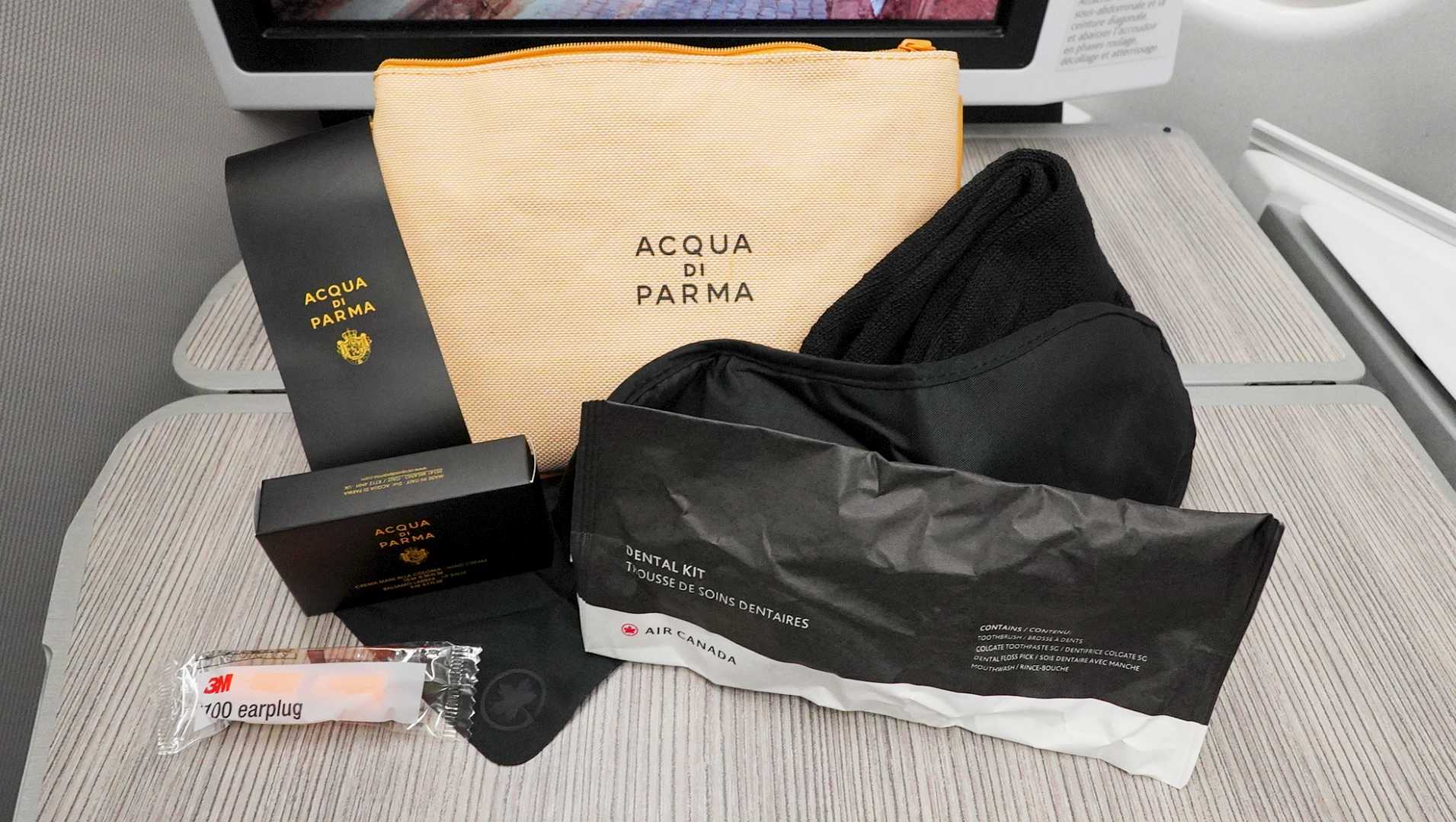 Air Canada’s New Signature Class Amenity Kit 2024